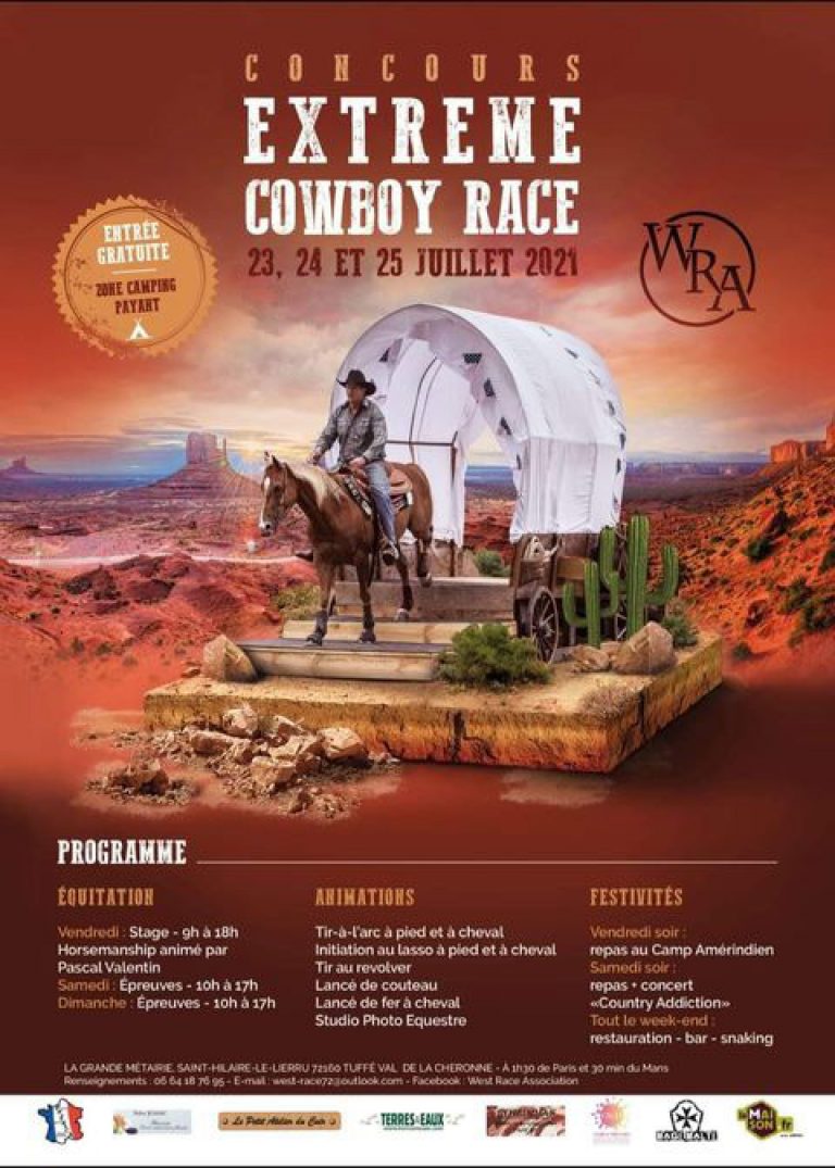 Extreme Cowboy Race en Sarthe fin juillet | Newestern